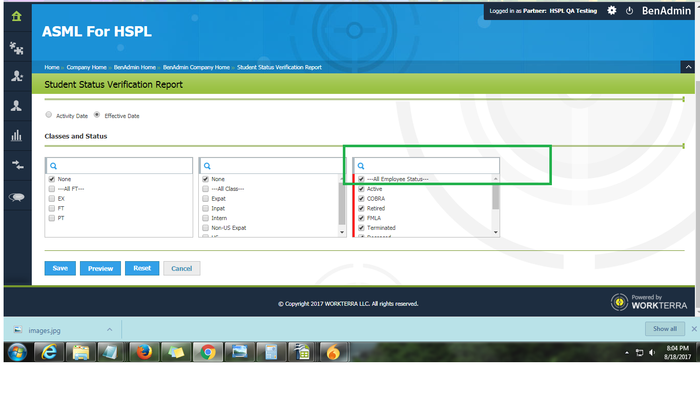 [WT-10799] Functional | Any company | Student verification report | Validation message is not ...